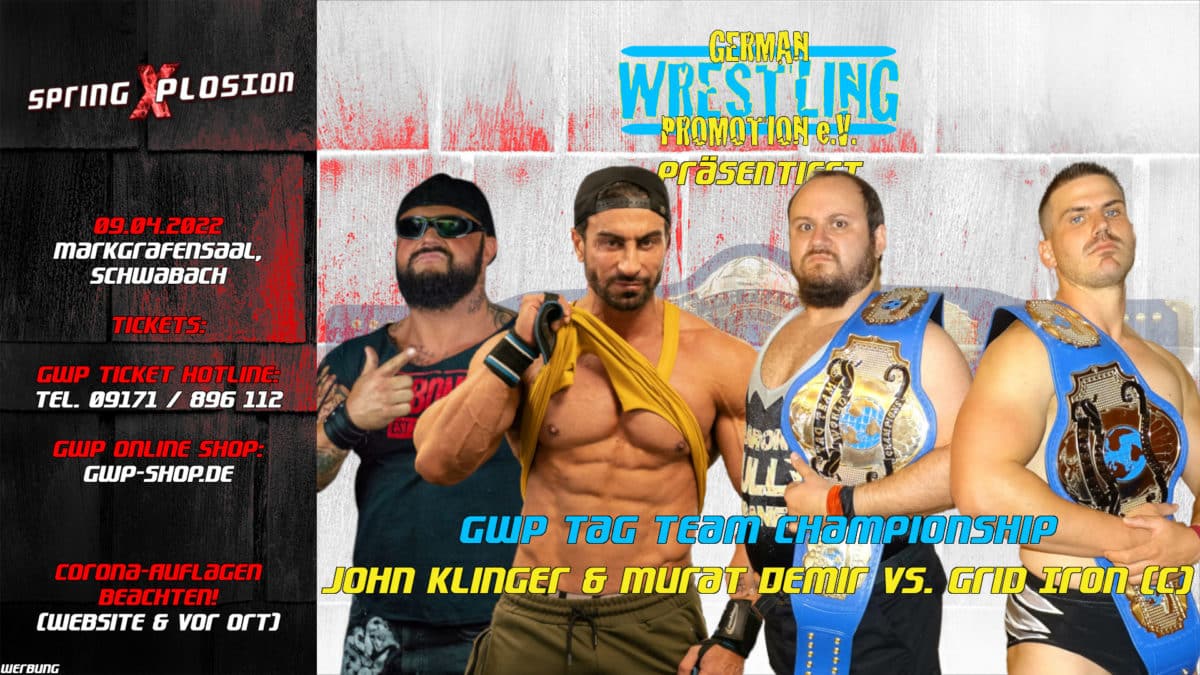 Murat Demir ist bereit – German Wrestling Promotion e.V.